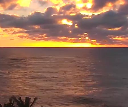 North Shore of Oahu Sunsets in Hawaii - Live Beaches