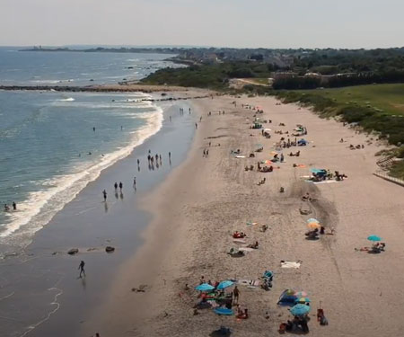 Scarborough State Beach, Rhode Island - Live Beaches