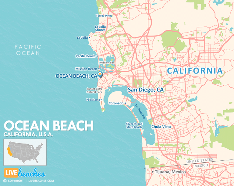 Ocean Beach Surf Cam in San Diego - Live Beaches