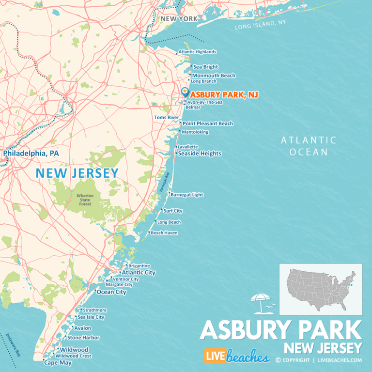 Asbury Park Boardwalk Live Cam - Live Beaches
