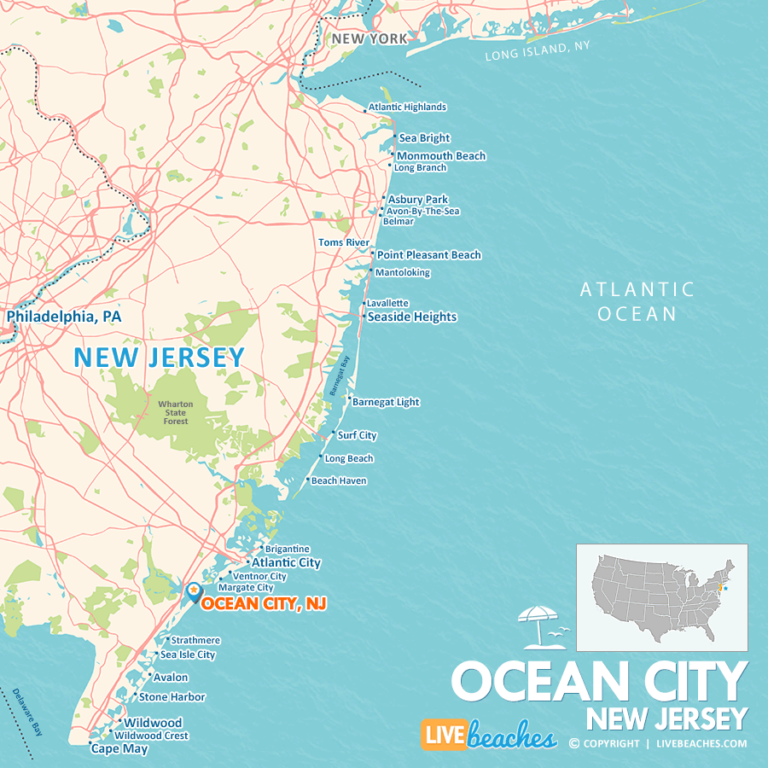 30th Street Live Beach Cam in Ocean City, NJ