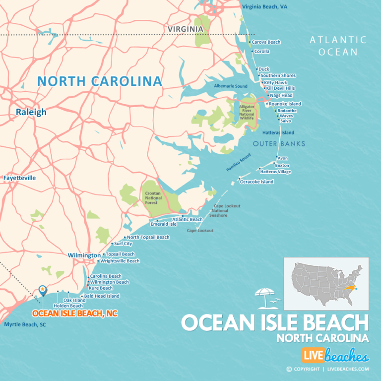 Ocean Isle Beach, North Carolina | A First Time Visitors Guide - Live ...