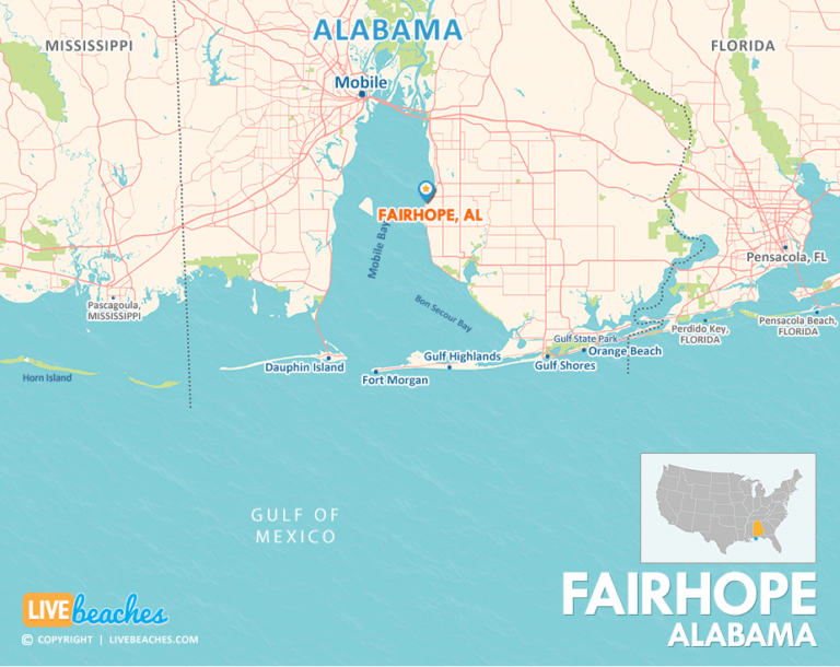 Fairhope Pier Live Cam of Mobile Bay Alabama